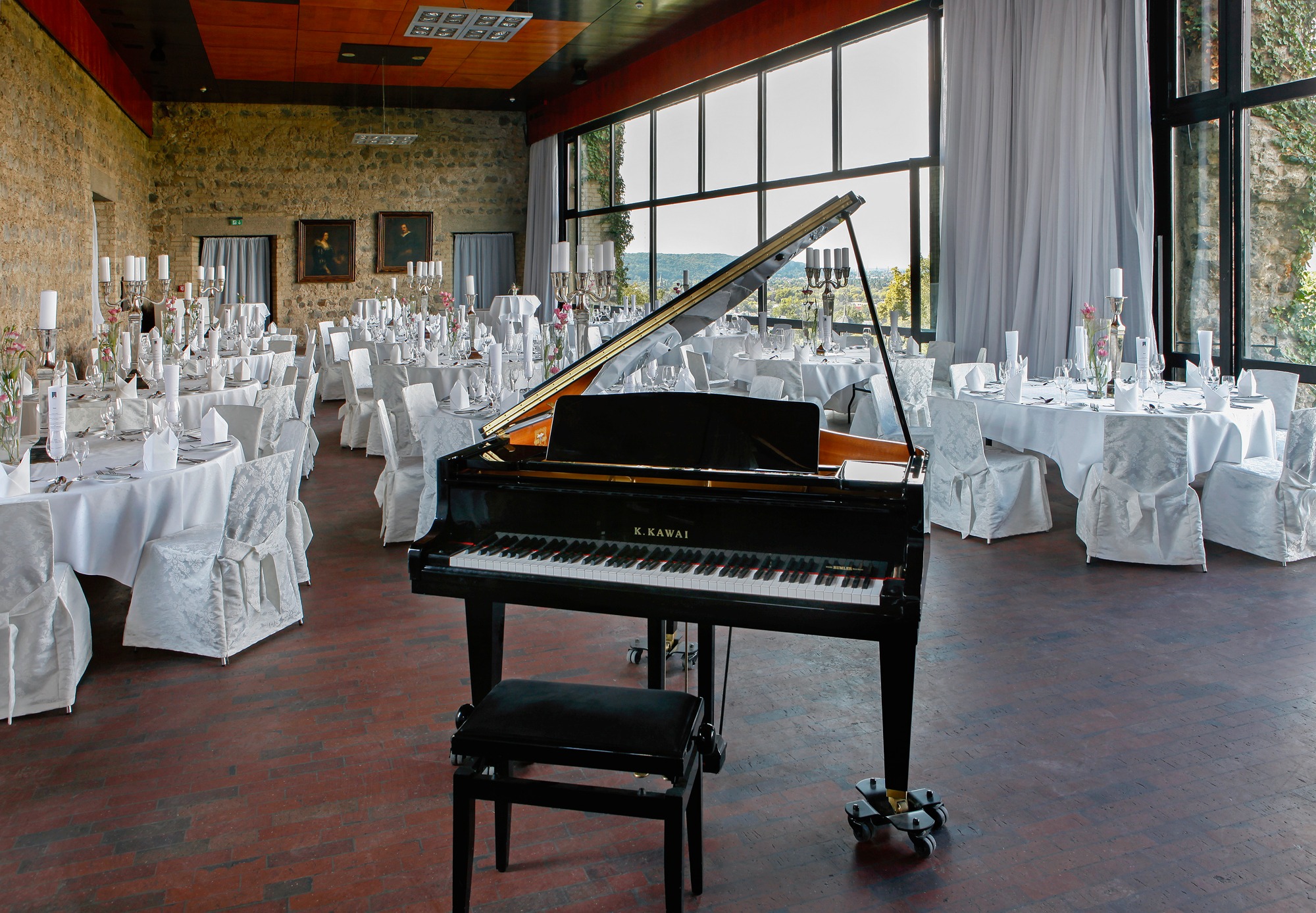 Die Räumlichkeiten den Godesburg Bonn